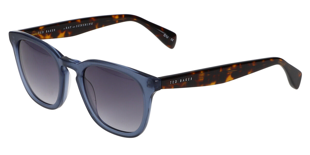 Ted Baker TB1683 625 - Kwadratowy Transparent Blue Okulary ...