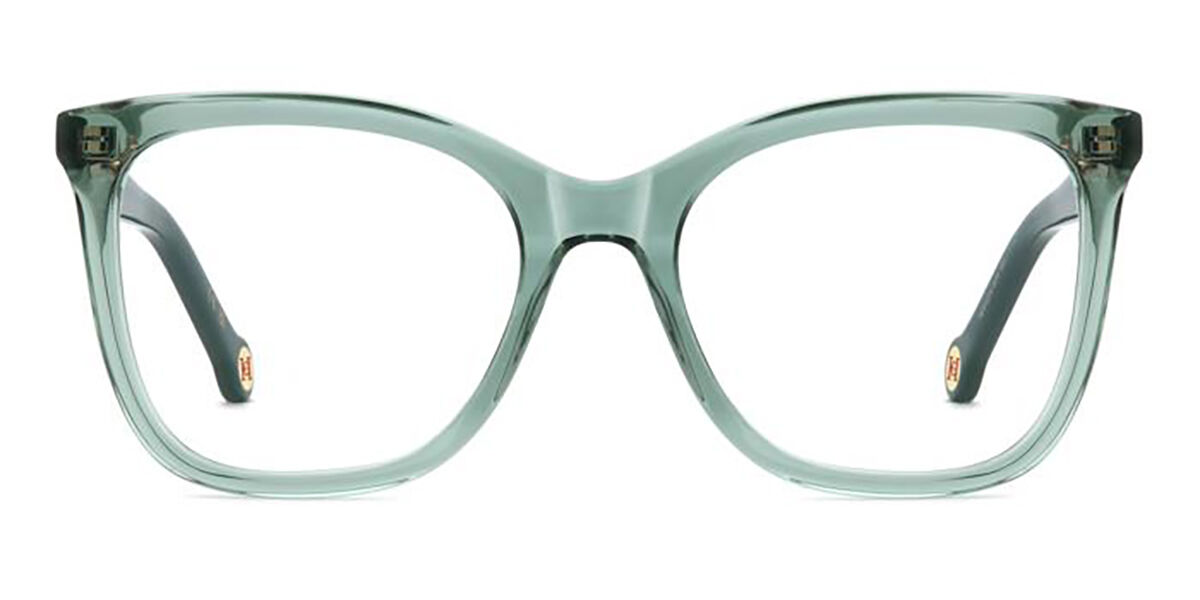 Carolina Herrera HER 0378 6CR - Kwadratowy Transparent Green Okulary ...